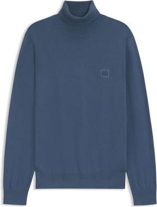 BOSS Hommes Akiro S Pull à col roulé en Coton et Cachemire