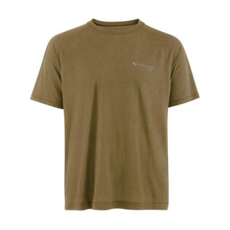 Kl&auml;ttermusen Groa Tee - - Tops - Herren - Braun - XL