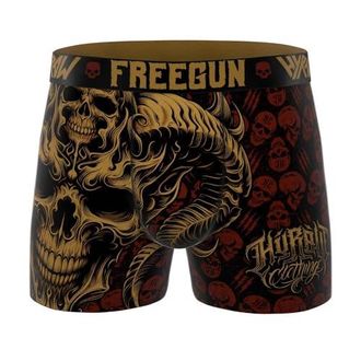 Freegun Boxer Homme Microfibre Rock & Tattoo HYRAW (XXL, Hor)