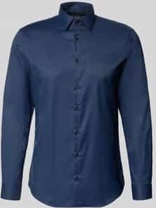 Jake*s Slim Fit Business-Hemd mit Kentkragen