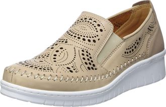 Comfortabel Damen 940134-08 Hausschuh, Beige, 37 EU