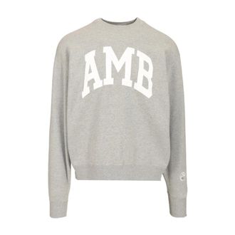 AMBUSH AMB Graphic Crewneck - - Sweatshirts & Hoodies - Herren - Grau - S