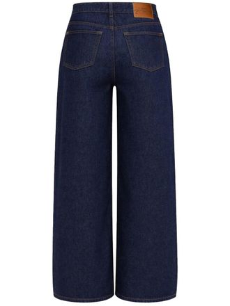 Ganni Organic Cotton Straight Leg Jeans - Blue