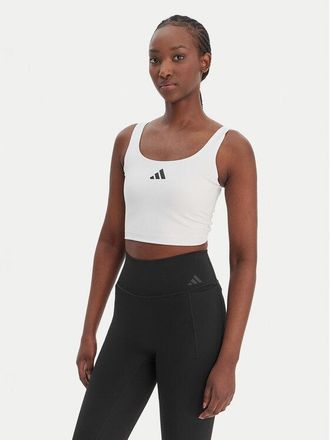 adidas Top Power Light Support JZ6028 Wei&szlig; Slim Fit