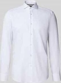 HUGO BOSS Regular Fit Businesshemd aus reiner Baumwolle Modell H JOE SPREAD