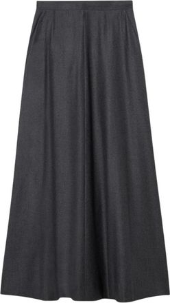 Brooks Brothers Femme, Jupes, Gris, Taille: 40 FR Jupe en laine vierge