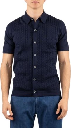 Gran Sasso Homme, Chemises, Bleu, Taille: L Camicia