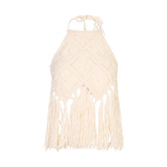 PESERICO Femme, Tops, Beige, Taille: 42 FR TOP
