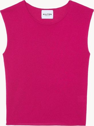 Kujten Top sans manches soie et cachemire - Top Balik