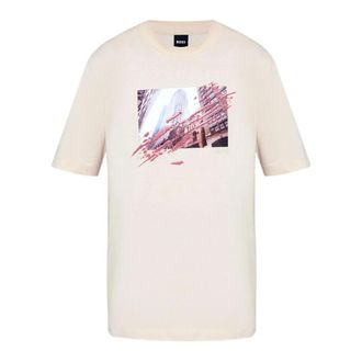 HUGO BOSS Homme, Tops, Blanc, Taille: XL Taut 30 50543447 T-Shirt