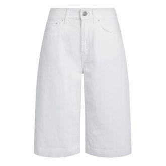 Dondup Femme, Shorts, Blanc, Taille: W30 Bermuda Delfine