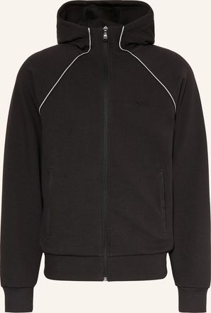 HUGO BOSS Sweatjacke Join Saggy schwarz