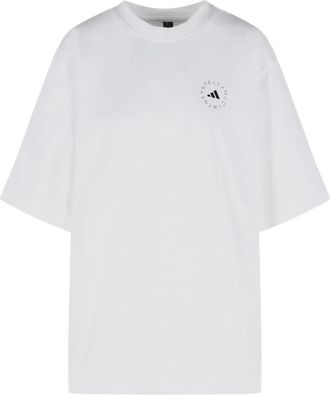 adidas by Stella McCartney Femme, Tops, Blanc, Taille: 36 FR Loose Tee