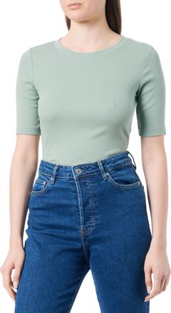s.Oliver Damen T-Shirt Kurzarm Green 36