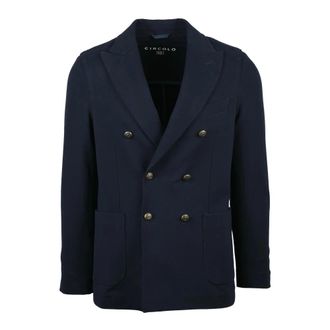 Circolo 1901 Homme, Vestes, Bleu, Taille: M Veste crois&eacute;e