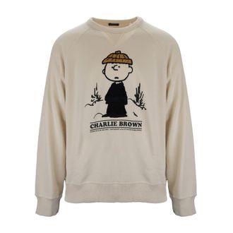 In The Box Crewneck Sweatshirt - - Sweatshirts & Hoodies - Herren - Beige - 2XL