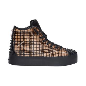 Alexander Smith Taupe Schottischer Hoher Sneaker - - Shoes - Damen - Braun - 37 EU