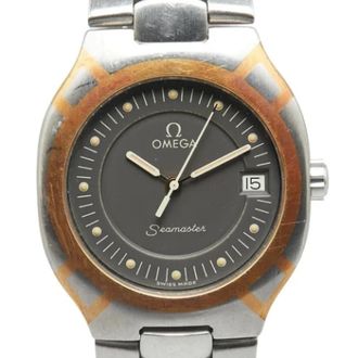 Omega Pre-owned Acier inoxydable montres - Homme - Pre-owned - Gris - Taille: ONE Size