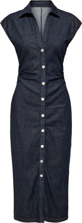 Only Onlbabe Capsleeve Midi Dress DNM Rinse