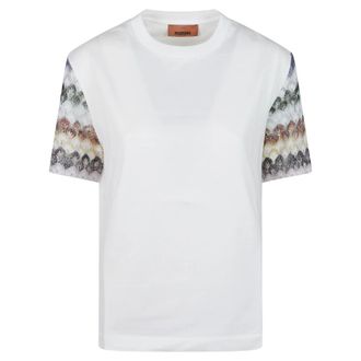 Missoni T-Shirt - - Tops - Damen - Wei&szlig; - M