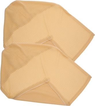 Garneck Sofa Armlehnenbezüge Elastisch Anti-rutsch Schonbezüge Weich für Sessel Couch Möbel Armlehnen Schutz in Beige Karomuster