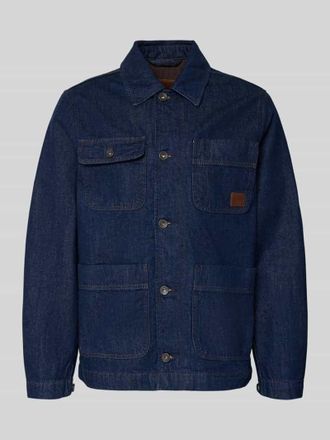 GANT Regular Fit Jeansjacke aus reiner Baumwolle Modell WORK