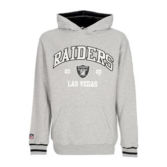 New Era Lasrai Leichter Hoodie mit Raiders-Logo - - Sweatshirts & Hoodies - Herren - Grau - S