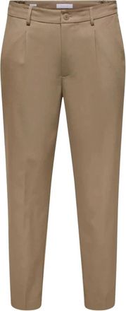 Only & Sons Onsmiro Tailored Tapered 0346 Pant - - Trousers - Herren - Beige - L