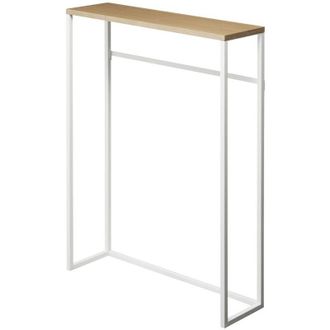 Yamazaki Tableware Konsolentisch aus Metall und Holz - L60 cm