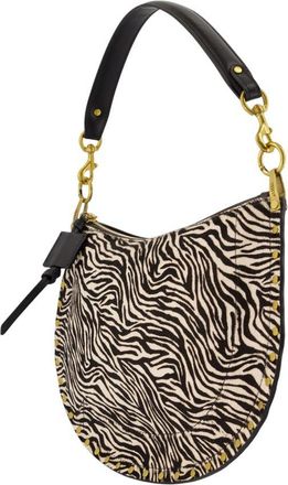 Isabel Marant Oskan Leather Crossbody Bag - Black