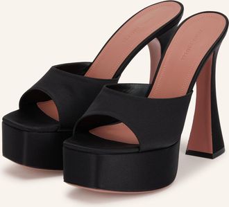 Amina Muaddi Amina Muaddi Plateau-Mules Dalida schwarz