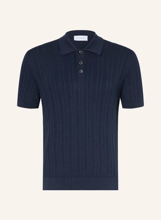 Baldessarini Baldessarini Strick-Poloshirt blau