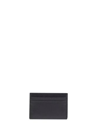 Fendi Mens Card Holder Squared Ff Black Leather Calf Wallets & Cardholders