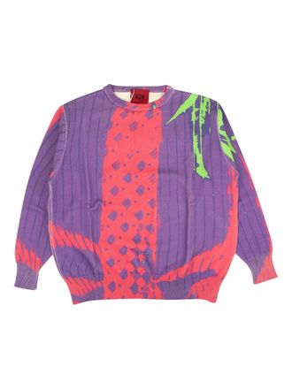 424 sweat On Fairfax Business &agrave; manches longues - Violet
