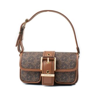 Michael Kors Femme, Sacs, Brun, Taille: ONE Size Canvas Shoulder Bag