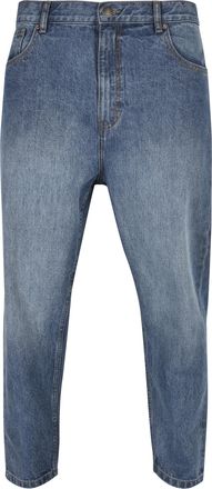 Urban Classics Herren Cropped Tapered Jeans middeepblue, 38