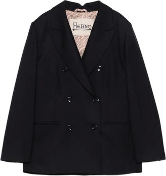 Herno Femme, Vestes, Bleu, Taille: 40 FR Blazer