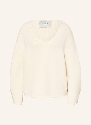 Soft Goat Soft Goat Cashmere-Pullover weiss