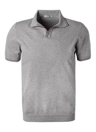 Gran Sasso Herren Polo-Shirt grau