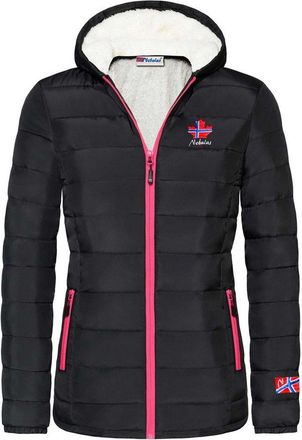 Nebulus Winterjacke GLOWFUR, P4835 - Damen, schwarz, XL/42