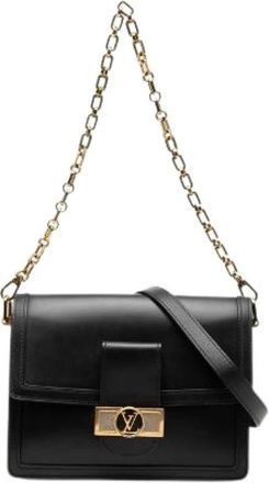 Louis Vuitton Pre-owned Dauphine MM Sac en Cuir - Femme - Pre-owned - Noir - Taille: ONE Size