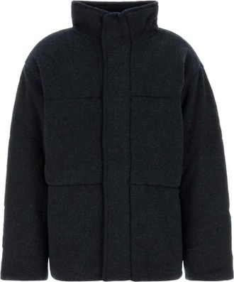 Le Kasha Wattierte Dillon Jacke aus Kaschmir - Blau