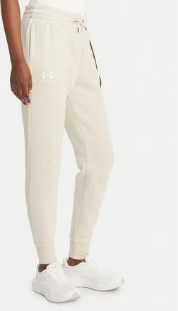 Under Armour Jogginghose UA Icon Fleece 6001537 Beige Slim Fit