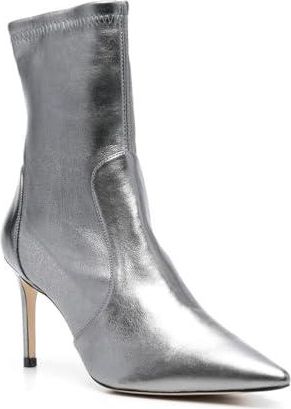 Generic Bottines Sexy à Talons Pointus pour Femme Bottines Tendance à Enfiler et à Talons Aiguilles Bottes élégantes et Confortables à Talons Hauts pour Lauto