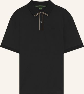 HUGO BOSS Polo Pl_Cord Paddy Regular Fit schwarz