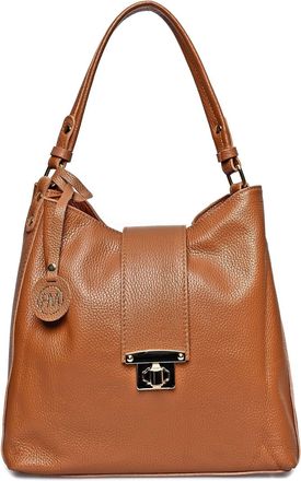 Roberta M Braun Rindsledertasche