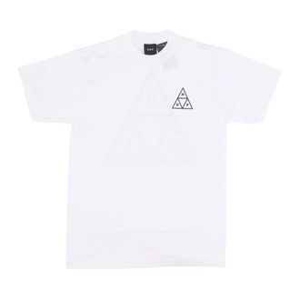 HUF Triangle Tee Wei&szlig; Kurzarm T-shirt - - Tops - Herren - Wei&szlig; - XL