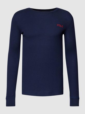 Ralph Lauren Longsleeve mit Strukturmuster Modell WAFFLE
