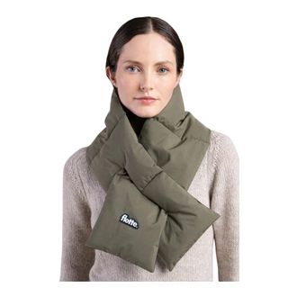 Flotte &Eacute;charpe r&eacute;versible Alma - Femme - Accessoires - Vert - Taille: ONE Size
