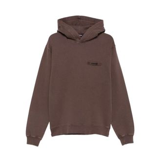 Jacquemus Homme, Sweatshirts et sweats &agrave; capuche, Brun, Taille: M SweaT-shirts &agrave; capuche